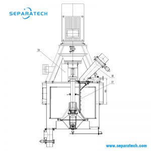 Improved Batch Centrifugal Machine from SEPARATECH