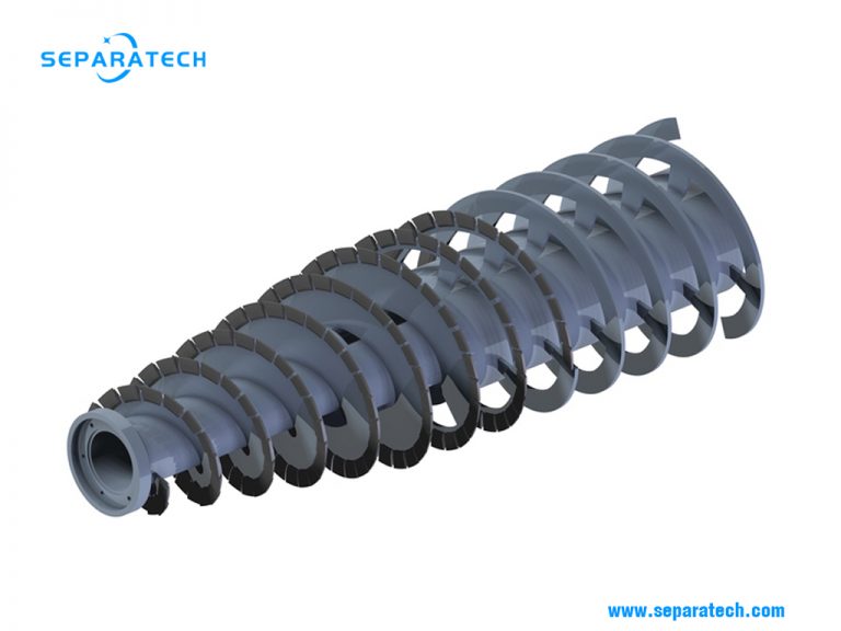 Scroll Conveyor of Decanter Centrifuge - SEPARATECH Scroll Conveyor of Decanter Centrifuge - SEPARATECH