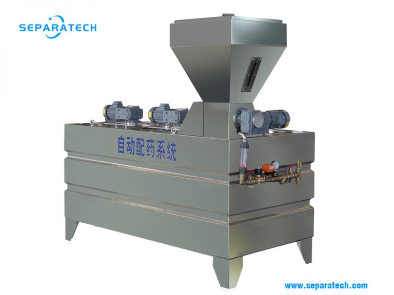 Polymer preparation and dosing with Flocculant Dosing System