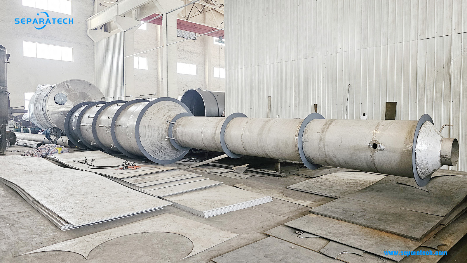 Innovative edible oil deodorizer design for deodorization