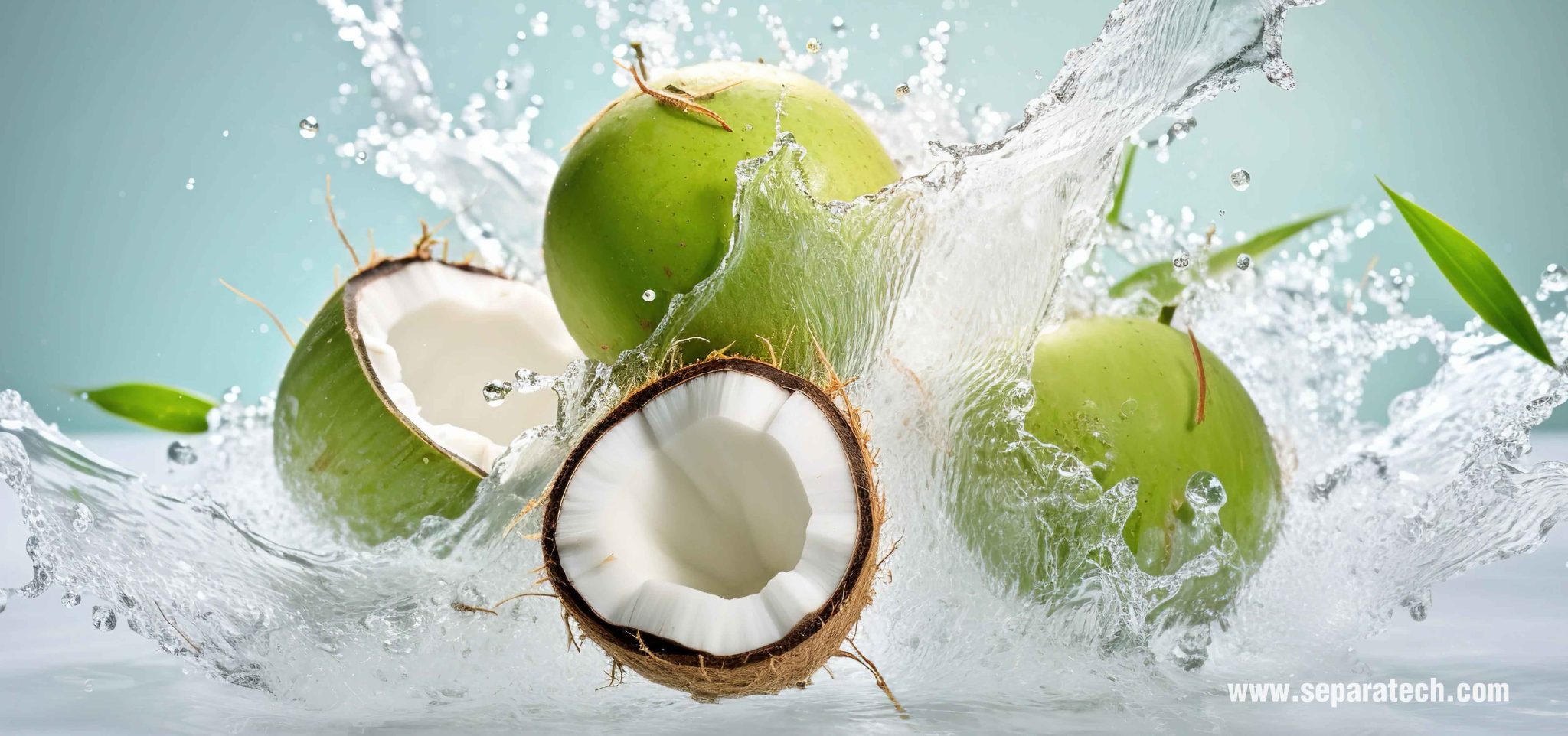 Coconut water processing with disc separator - SEPARATECH